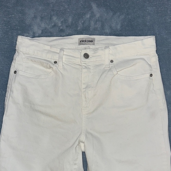 Sneak Peek | Jeans | Sneak Peek Classic White Jeans | Poshmark